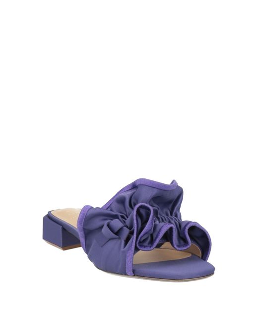 GOLD&ROUGE Sandals in Blue | Lyst