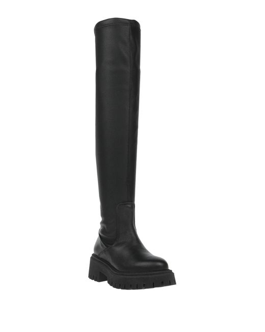 Islo Isabella Lorusso Boot Leather, Textile Fibers in Black | Lyst
