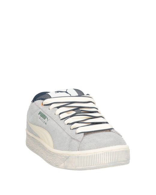 PUMA Light Sneakers Leather, Textile Fibers in White for Men | Lyst
