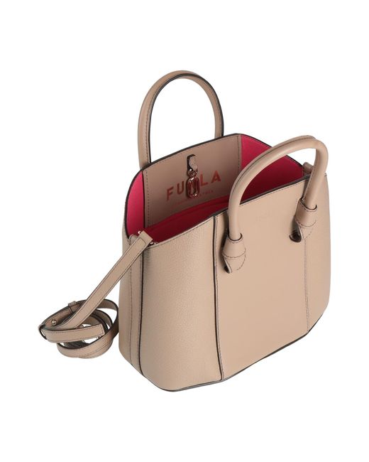 Furla Handbag in Natural | Lyst UK
