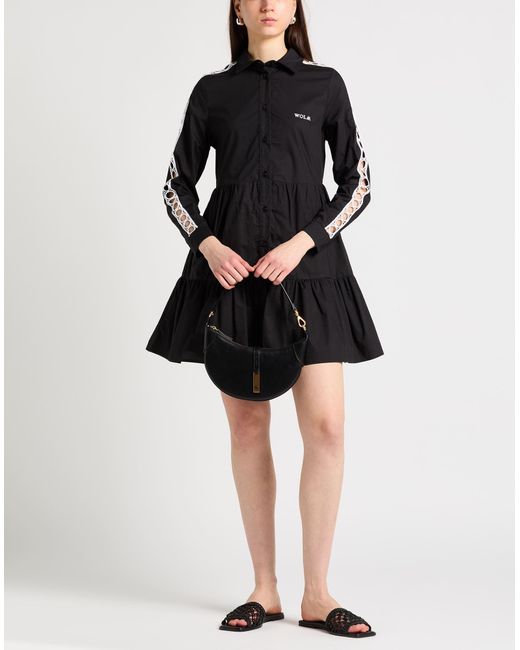 WLM Mini Dress in Black | Lyst