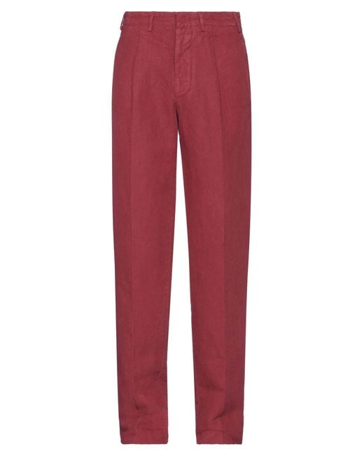 The Gigi Garnet Pants Hemp, Cotton in Red for Men | Lyst UK