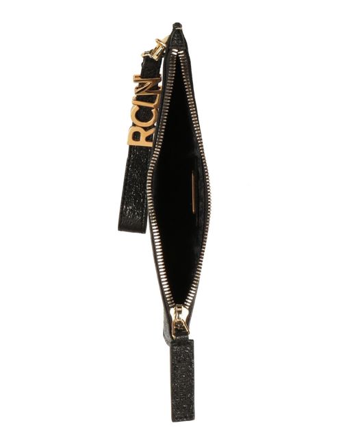 Rucoline Pouch Leather in Black | Lyst