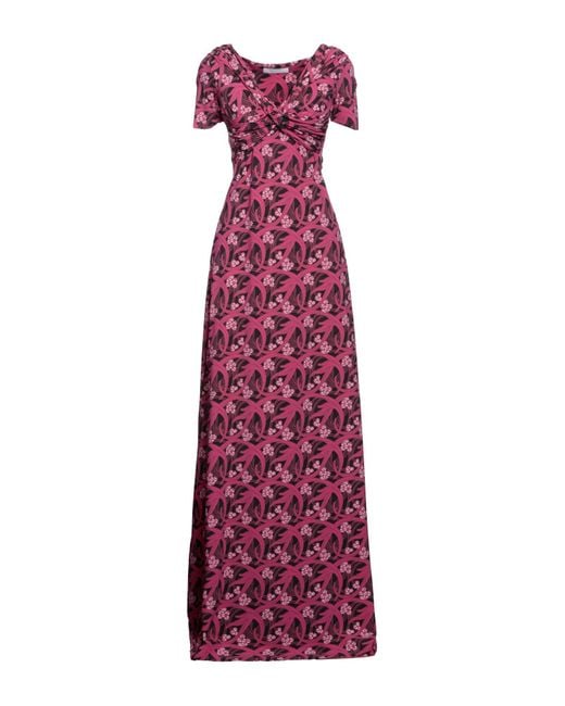 La Petite Robe Di Chiara Boni Maxi Dress in Purple | Lyst UK