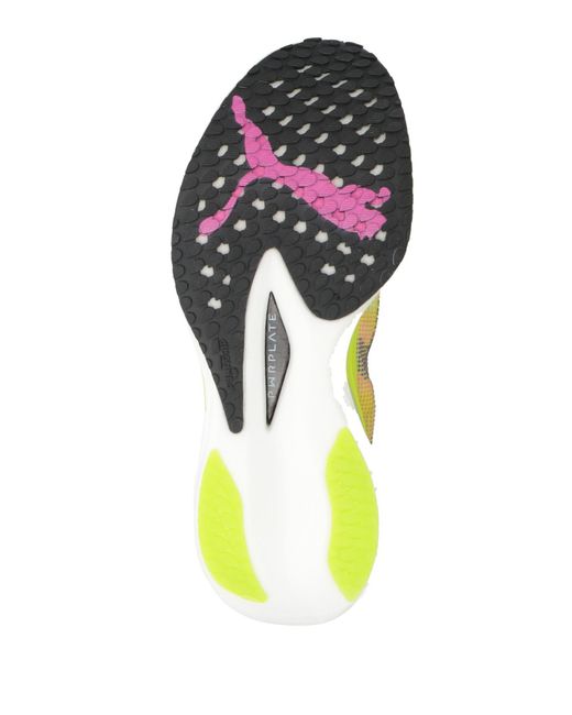 PUMA Nitro Elite Sneakers Textile Fibers in Yellow | Lyst