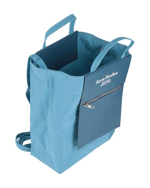 Acne Studios Azure Handbag Nylon, Calfskin in Blue for Men | Lyst
