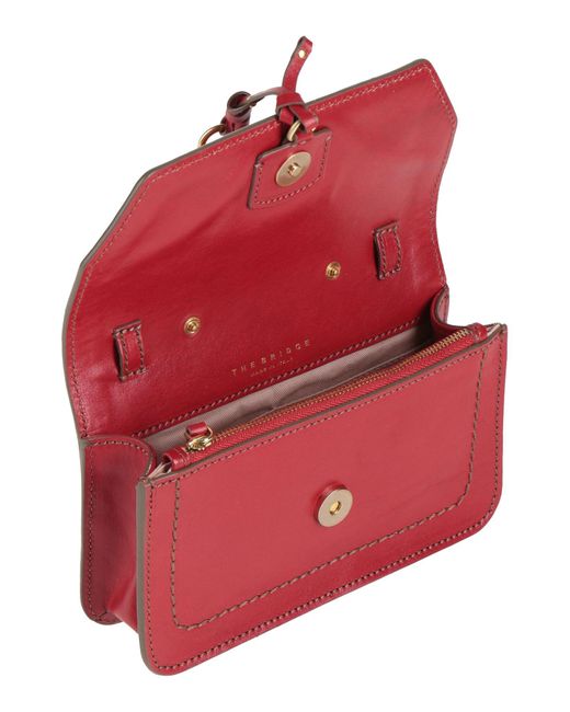 The Bridge Cross-Body Bag in Red | Lyst UK