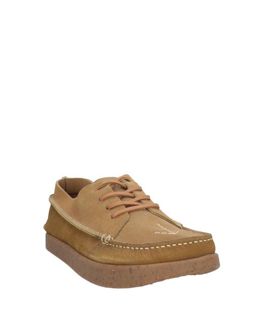Yogi Footwear Khaki Lace-Up Shoes Soft Leather in Brown for Men | Lyst
