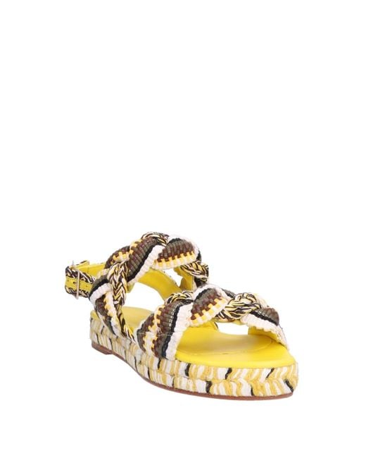 ANTOLINA PARIS Sandals in Metallic | Lyst