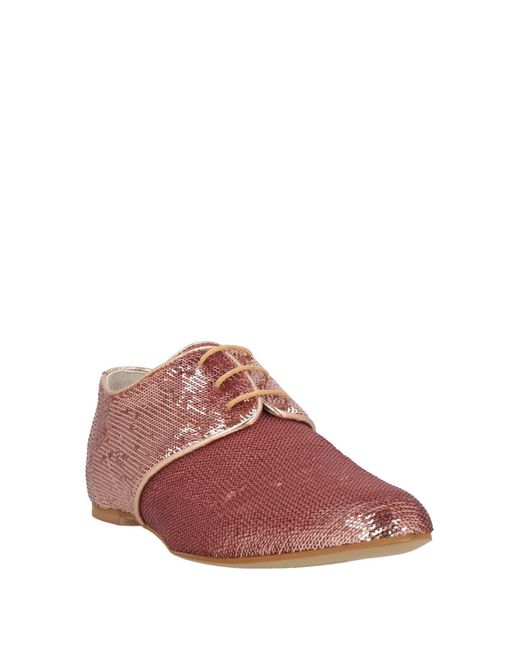 HOPE SHOES Lace-Up Shoes in Pink | Lyst UK