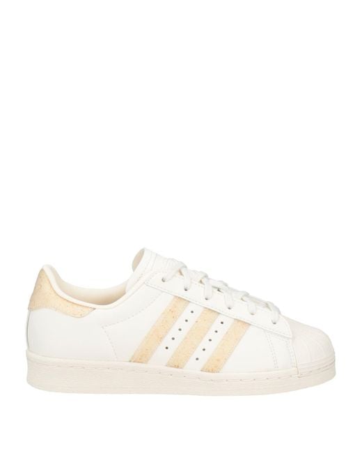 adidas Originals Cream Sneakers Textile Fibers in Natural for Men | Lyst