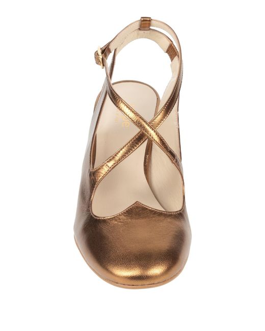 HOPE SHOES Pumps Leather in Natural | Lyst