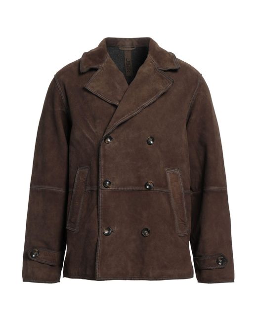 The Jack Leathers Coat Leather in Brown for Men | Lyst