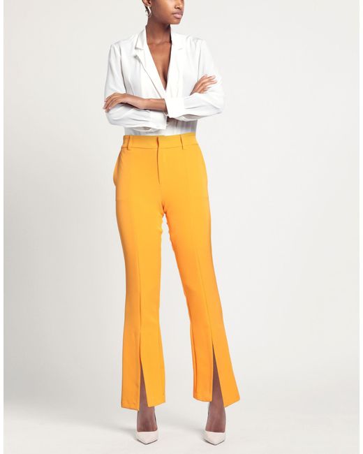 No Secrets Trouser in Orange | Lyst UK