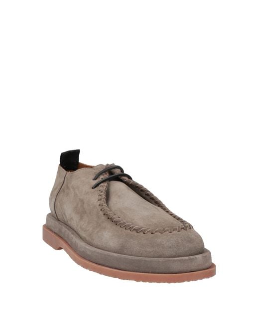 Buttero Dove Lace-Up Shoes Leather in Brown for Men | Lyst
