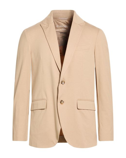 Circolo 1901 Blazer in Natural for Men | Lyst UK