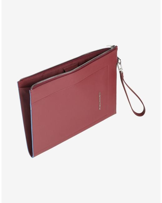 Piquadro Handbag in Red for Men | Lyst UK