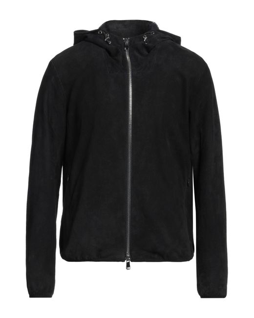 The Jack Leathers Jacket Leather in Black for Men | Lyst