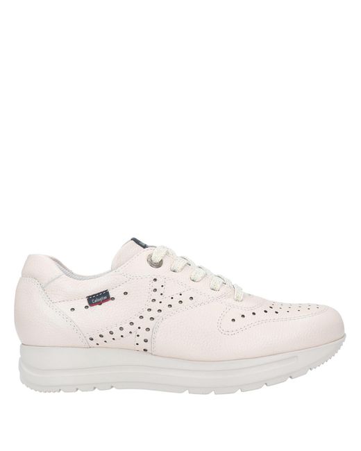 Callaghan Sneakers Soft Leather in Natural | Lyst