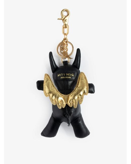 Porte-clés happy devil Zadig & Voltaire en coloris Noir | Lyst