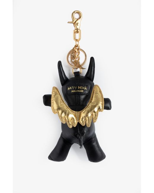 Porte-clé happy devil Zadig & Voltaire en coloris Blanc | Lyst