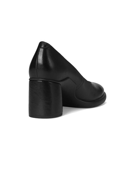 Ecco Sculpted Lx 55 Mm Pump Shoes, Leather/Rubber in Black | Lyst