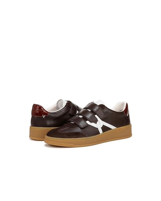 Veronica Beard Reagan Sneakers (Espresso Suede/Leather) Shoes in Black ...