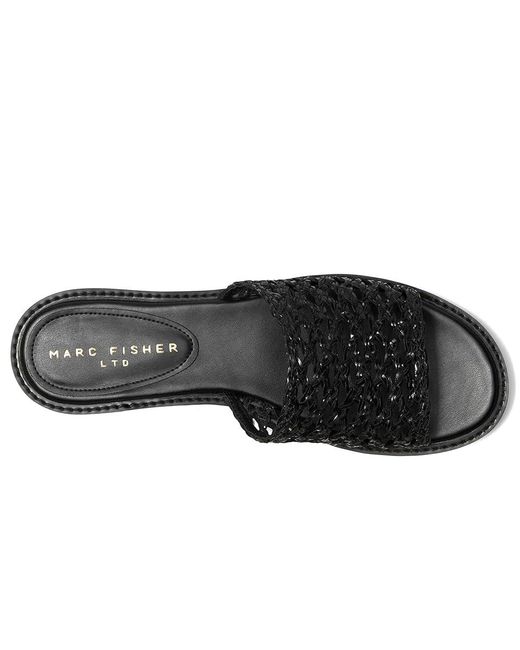 Marc Fisher Glynne Dress Sandals, Synthetic in Black | Lyst