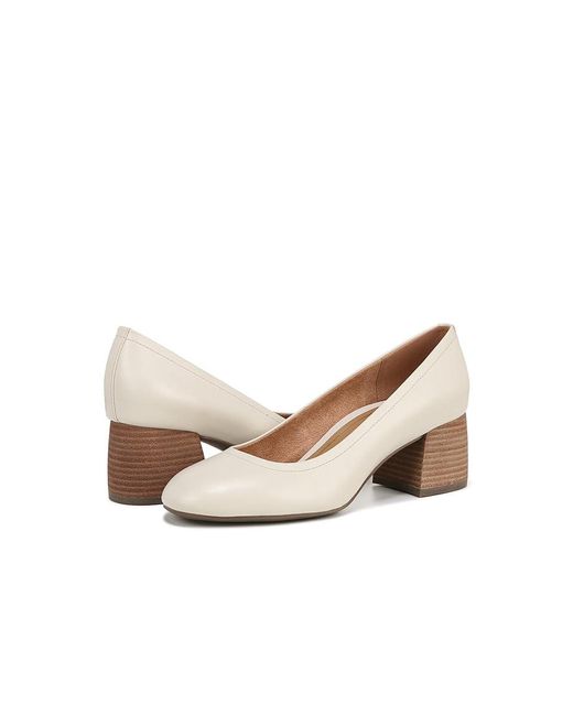 Vionic Carmel Pumps (Cream Leather) Flat Shoes | Lyst