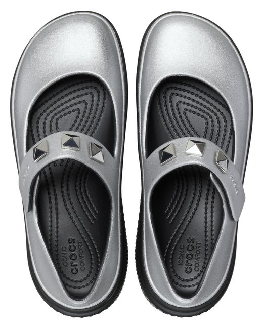 Crocs™ Stomp Mary Janes in Black | Lyst