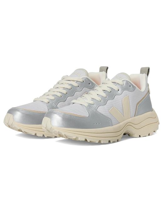 Veja Venturi Ii Shoes, Leather/Textile in Metallic | Lyst