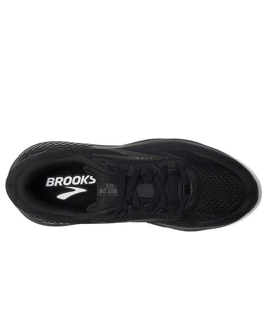Brooks Beast Gts 24 (//Ebony) Running Shoes in Black for Men | Lyst