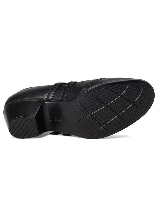 Clarks Emily 2 Jane ( Leather) High Heels in Black | Lyst