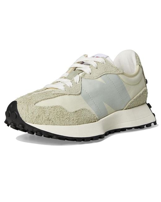 New Balance 327 Shoes Olivine/Pale Moss 10 B in Metallic | Lyst