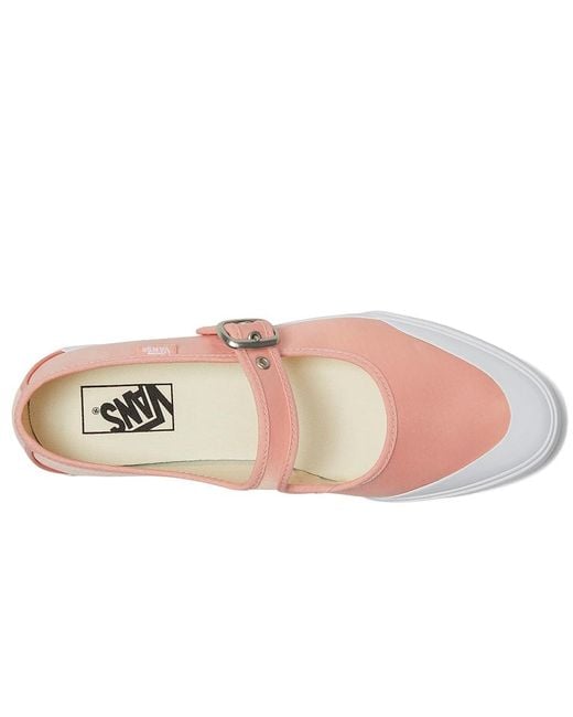 Vans Mary Jane (Ballet Chintz Rose) Lace-Up Boots in Pink | Lyst