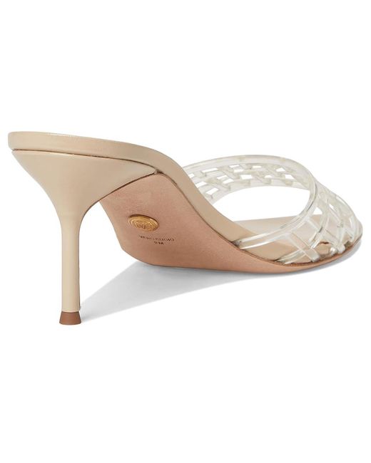 Veronica Beard Tia Jelly Wedge Shoes Clear/Sand Jelly, Synthetic in ...