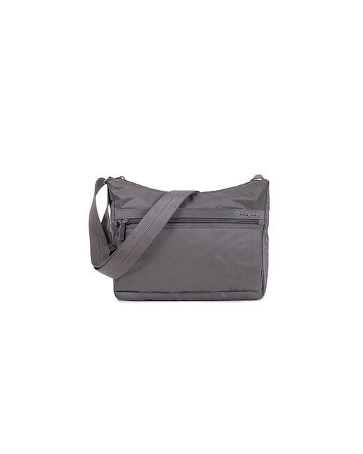 Hedgren Harpers Rfid Shoulder (Sepia) Shoulder Handbags in Gray | Lyst