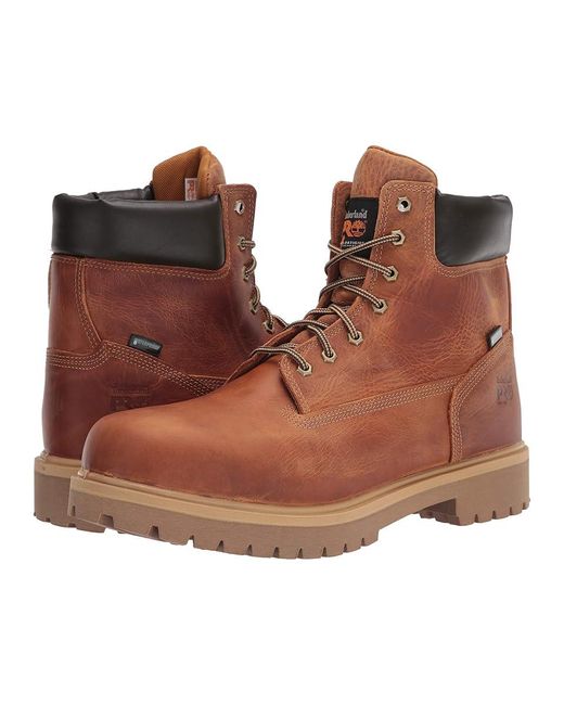 Timberland Direct Attach 6 Soft Toe Work Lace-Up Boots-2024 New 7.5 E ...