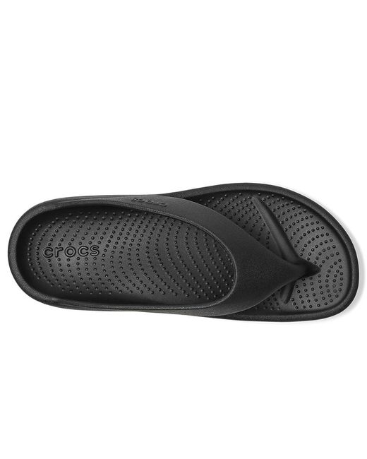 Crocs™ Mellow Recovery Flip Flop Sandals, Synthetic in Black | Lyst
