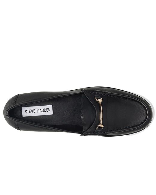 Steve Madden Maureen ( Leather) Flat Shoes in Black | Lyst