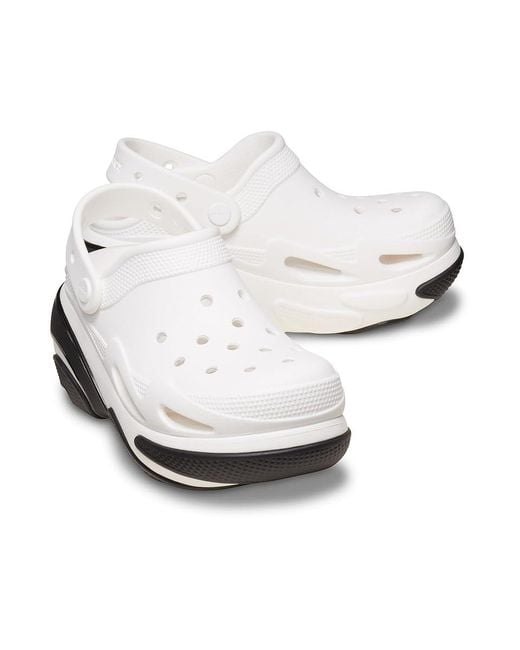 Crocs™ Bubble Crush Clogs () Slippers in White | Lyst