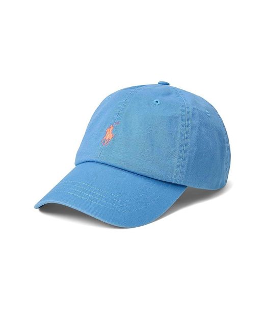 Polo Ralph Lauren Classic Chino Cap Caps, Cotton in Blue for Men | Lyst