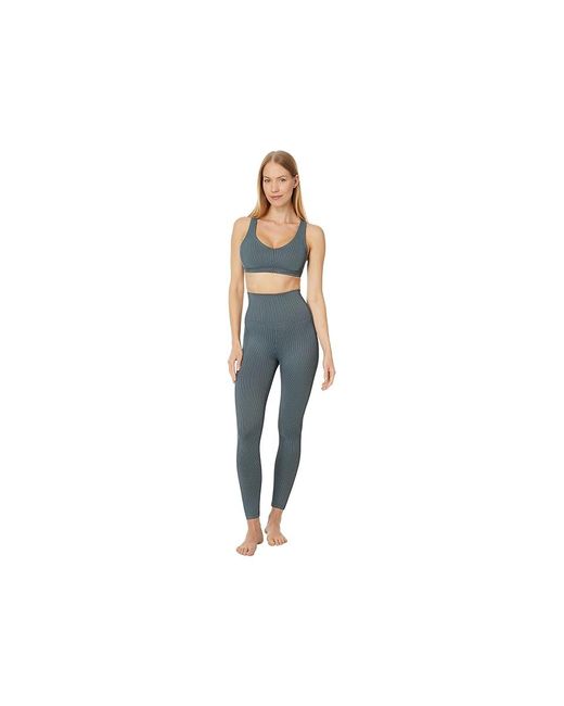 Beyond Yoga Dimensions Bra (Storm) Bra in Black | Lyst