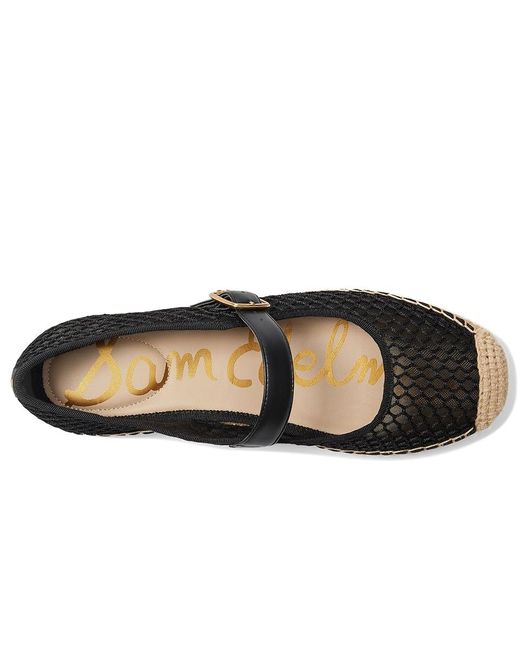 Sam Edelman Mackie Mesh Flat Shoes in Black | Lyst