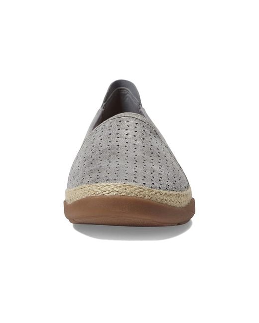 Clarks Elaina Ruby ( Textile) Shoes in Gray | Lyst