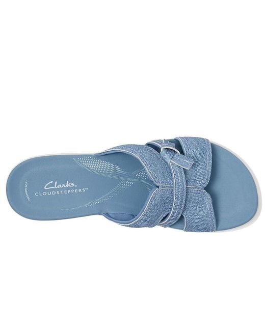 Clarks Breeze Rae Mia Sandals 12 D in Blue | Lyst