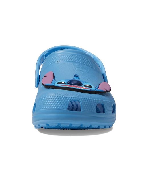 Crocs™ Disney Stitch Classic Clogs (Oxygen) Slippers in Blue | Lyst