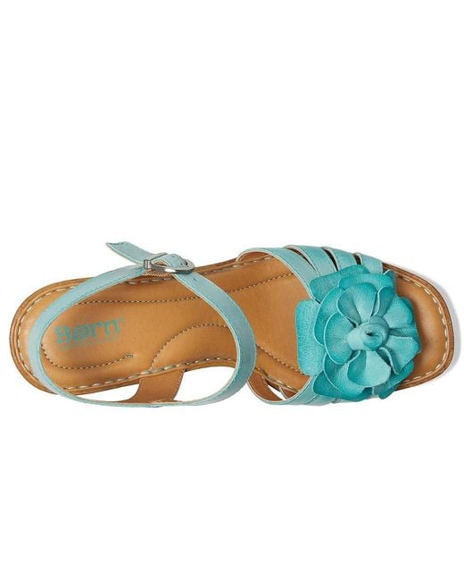 Born Nectar Sandals 6 M (B) Rubber/Textile in Blue | Lyst