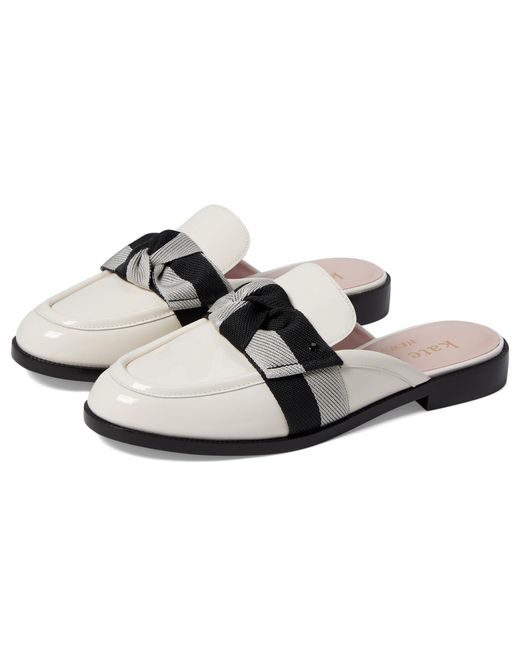 Kate Spade Leandra Mule Loafer in Black | Lyst
