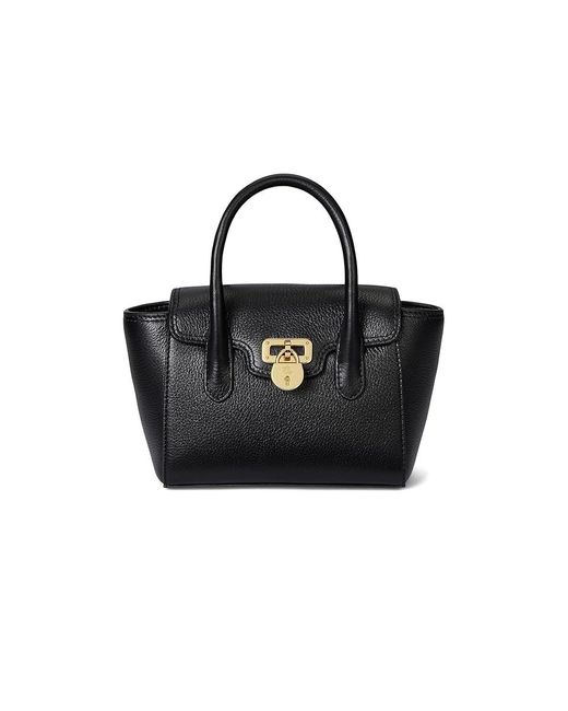 Ralph Lauren Pebbled Leather Small Tanner Satchel Satchel Handbags in ...
